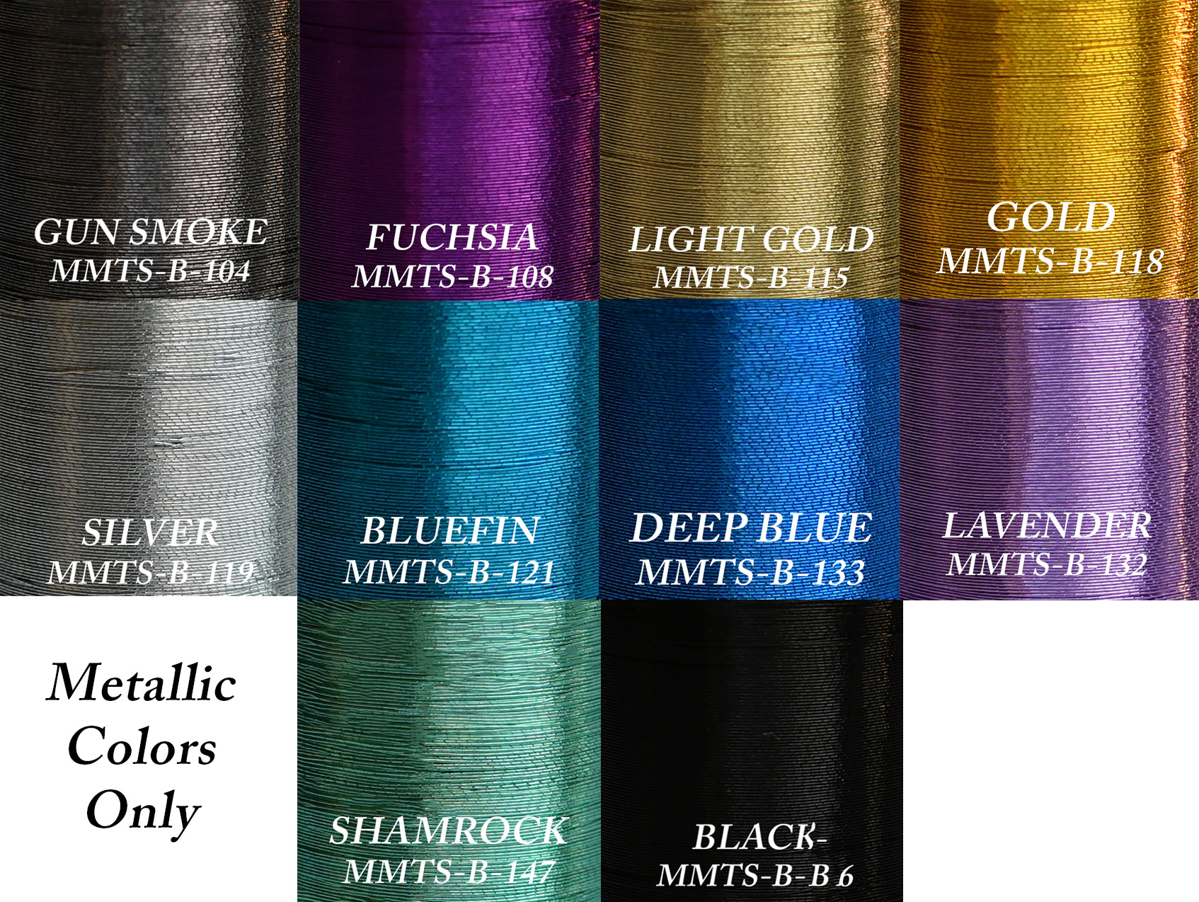Rod Winding Thread - Hi-Wrap 'Metallic' Mono Thread - The Hook & Hackle ...